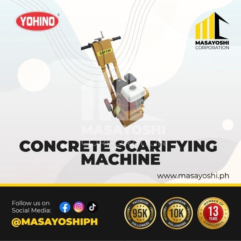 Yohino Concrete Scarifying Machine | SM1H | Concrete Tools | Concrete ...