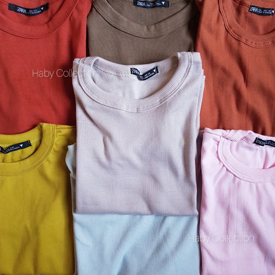 ZARA BASIC FULL LENGTH, Women's Fashion, Tops, Shirts on Carousell