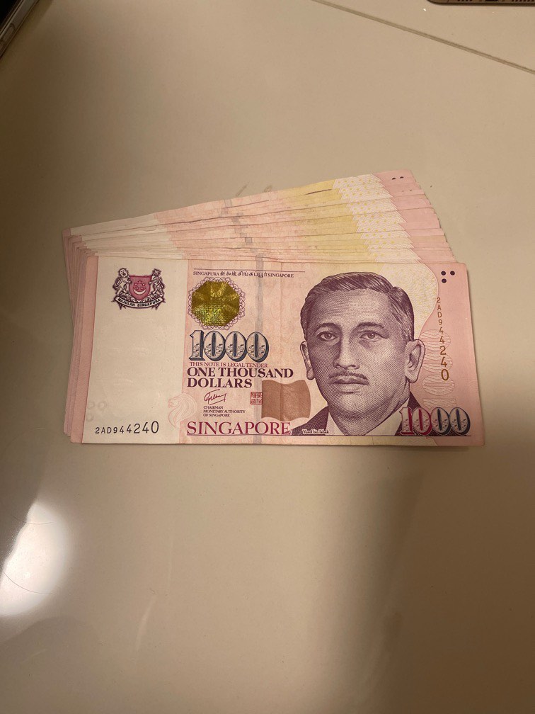 $1000 note, Hobbies & Toys, Memorabilia & Collectibles, Currency on ...