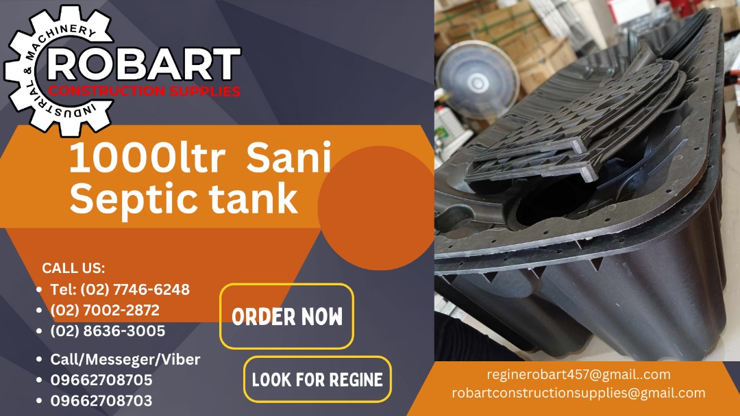 1000ltr Sani Septic tank, Commercial & Industrial, Construction Tools ...
