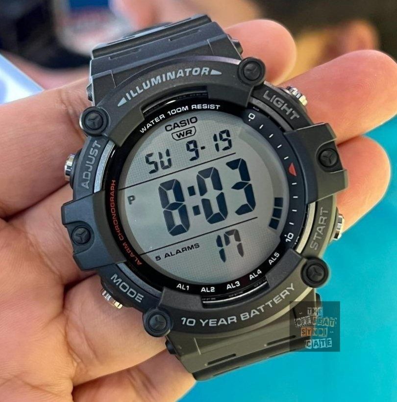 100% Original Casio Standard Digital AE-1500WH | AE-1500WHX Men's Watch ...