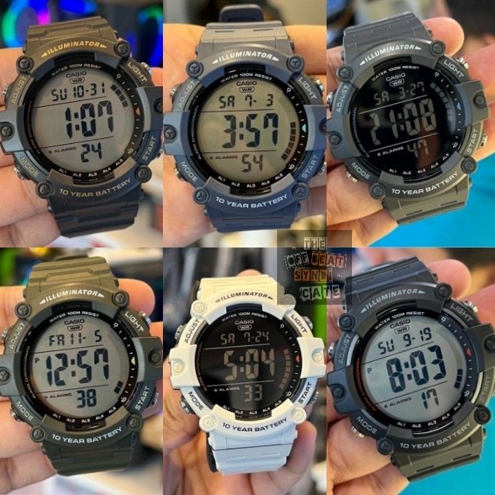 100% Original Casio Standard Digital AE-1500WH | AE-1500WHX Men's Watch (ready stock), Men's ...