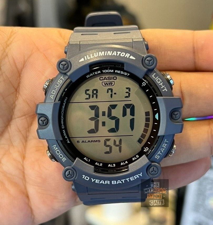 100% Original Casio Standard Digital AE-1500WH | AE-1500WHX Men's Watch ...