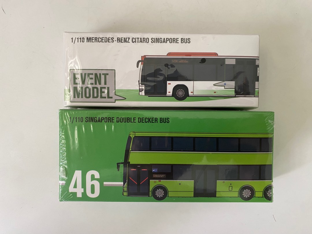 1/110 MC46 DOUBLE DECKER BUS & MCEVENT MODEL, Hobbies & Toys ...