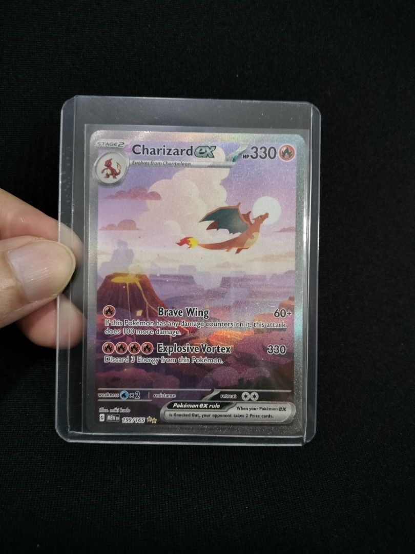 $120 Charizard sir 151 pokemon, Hobbies & Toys, Toys & Games on Carousell