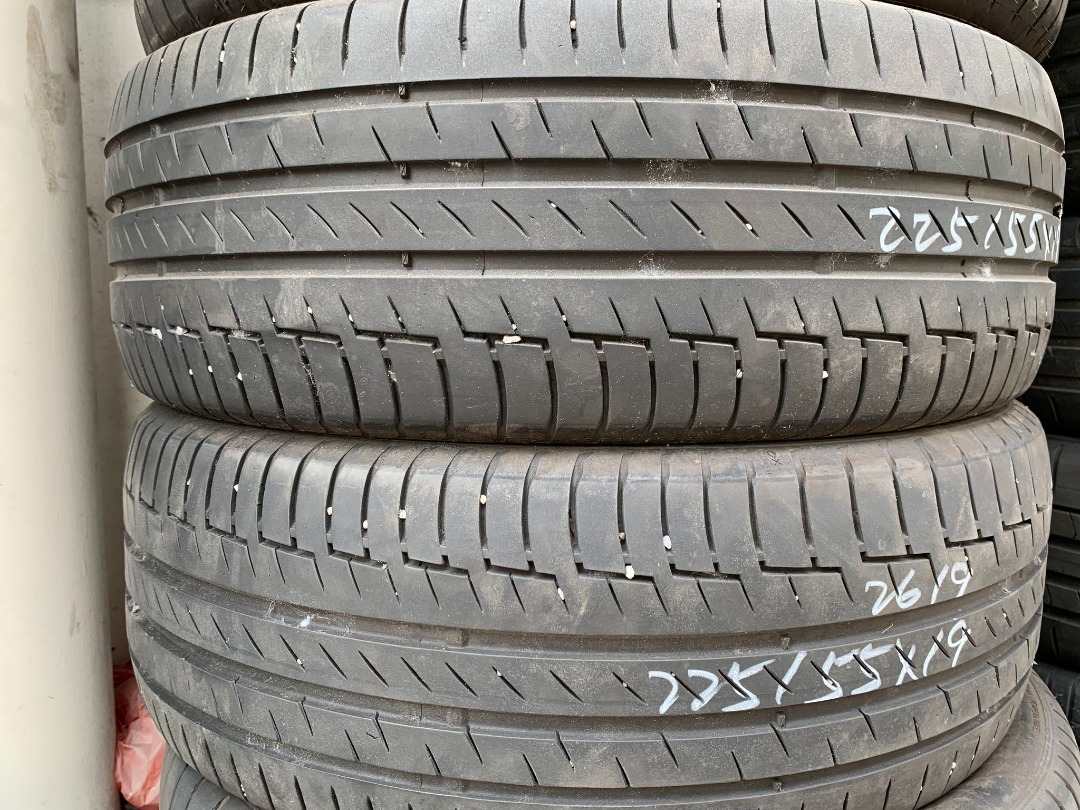 225/55/19 Continental CPC6 Tyre, Car Accessories, Tyres & Rims on Carousell