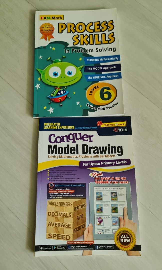 2 brand new math p6 assessment, Hobbies & Toys, Books & Magazines ...