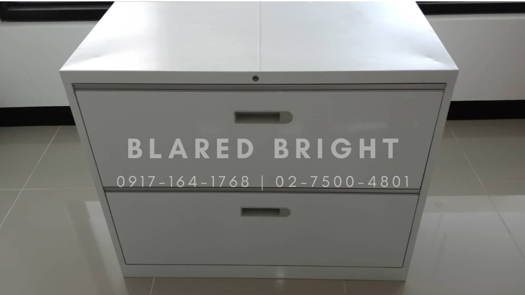 2 Layer Lateral Cabinet - Office Furniture, Furniture & Home Living ...