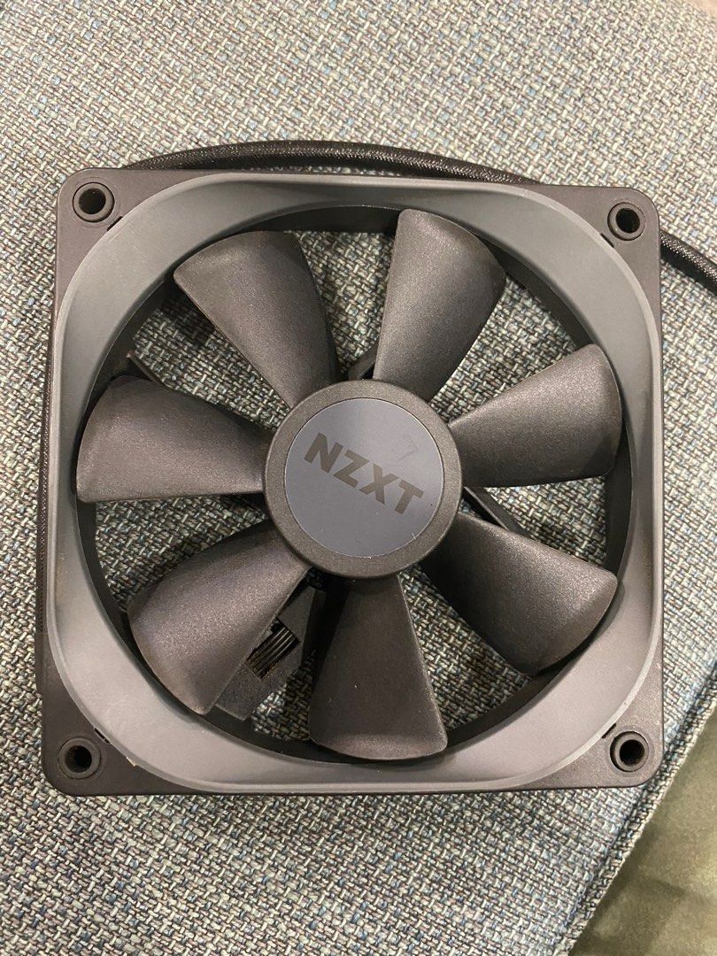3 X NZXT 120mm (4 pin PWM) High Static Pressure Cooling Fans, Computers ...