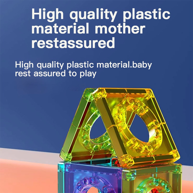 3D Window Magnetic Building Blocks Extra Powerful Strong Magnet Tiles Toy Set, Hobbies & Toys ...