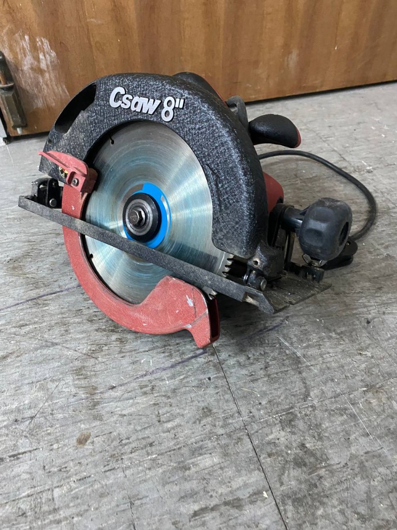 8" Corded Circular Saw, Furniture & Home Living, Home Improvement ...