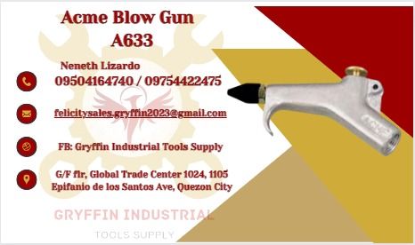 " ACME " BLOW GUN, Commercial & Industrial, Industrial Equipment on ...