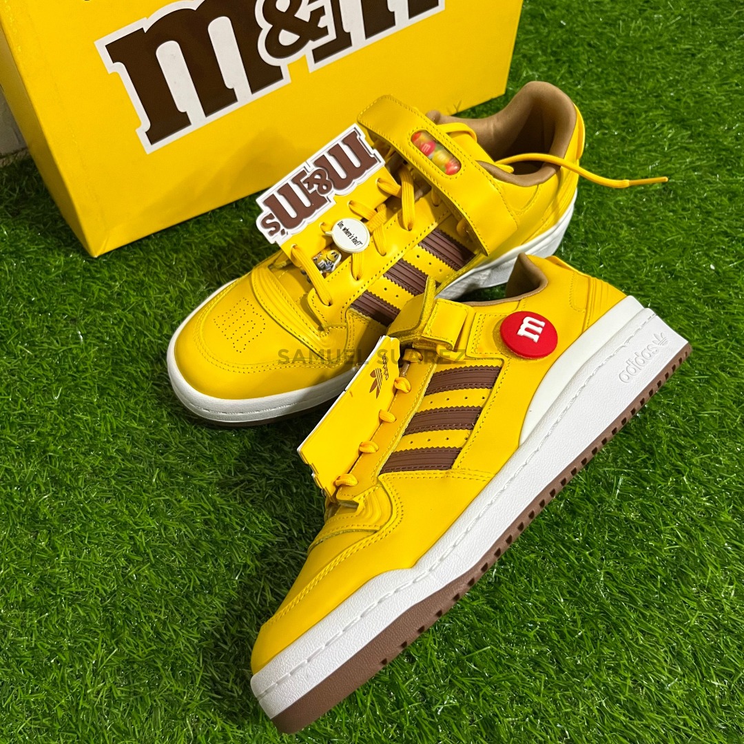 ADIDAS M&M's Collab - Yellow, Men's Fashion, Footwear, Sneakers on Carousell