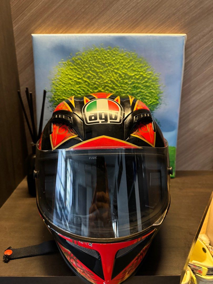 AGV Full Face Helmet T2, Motorcycles, Motorcycle Apparel on Carousell