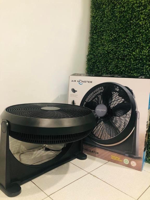 Air Monster 20 Air Circulator Floor Fan, Furniture & Home Living ...
