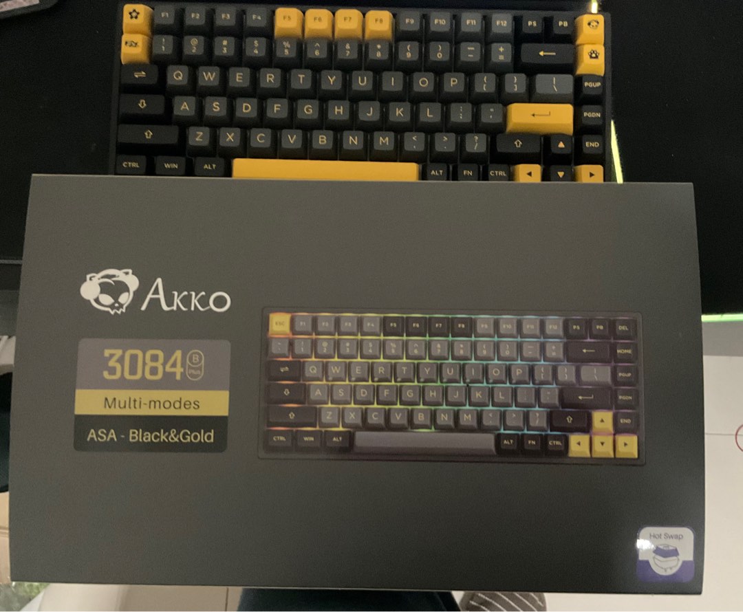 Akko 3084b Plus Keyboard, Computers & Tech, Parts & Accessories ...