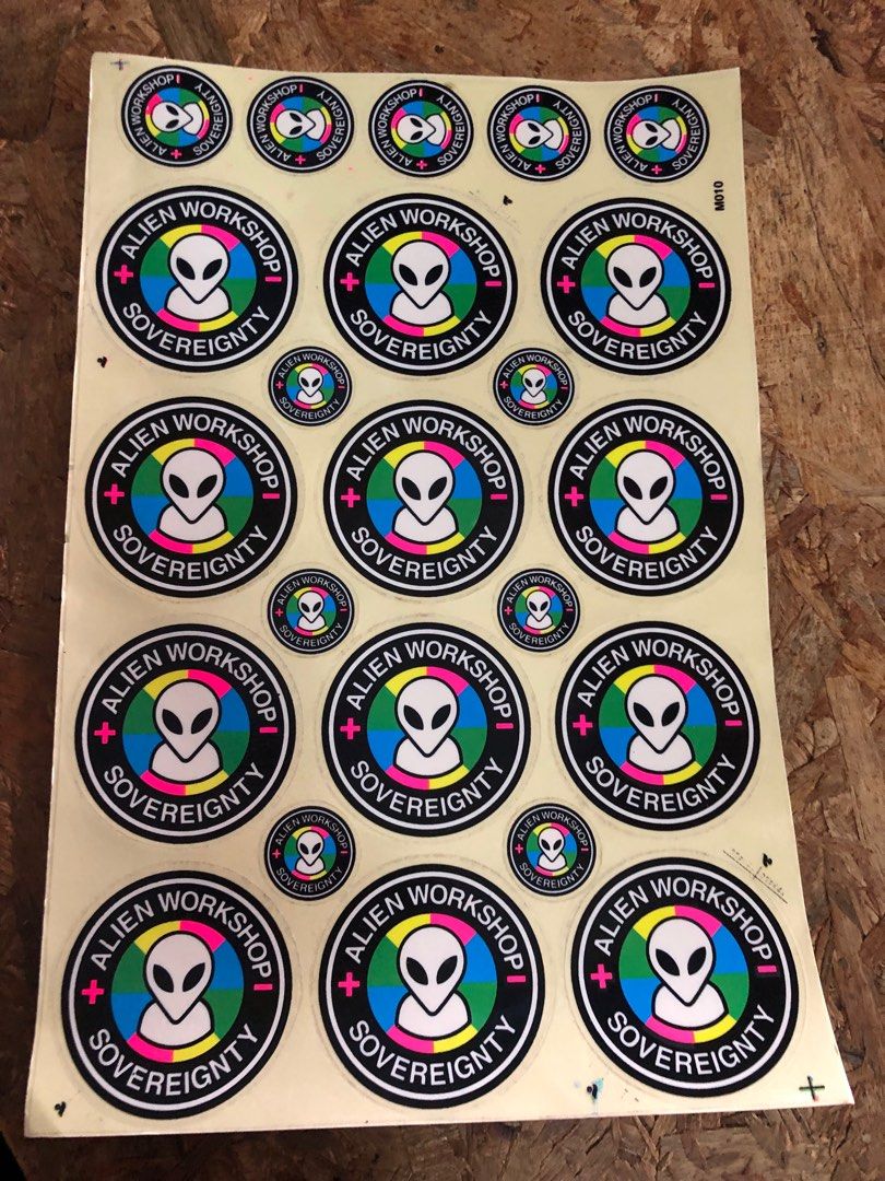 Alien workshop sticker, Hobbies & Toys, Stationery & Craft, Craft ...