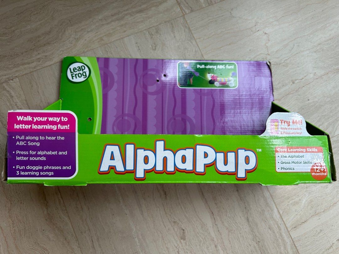 Leap Frog Alpha Pup , Babies & Kids, Infant Playtime on Carousell