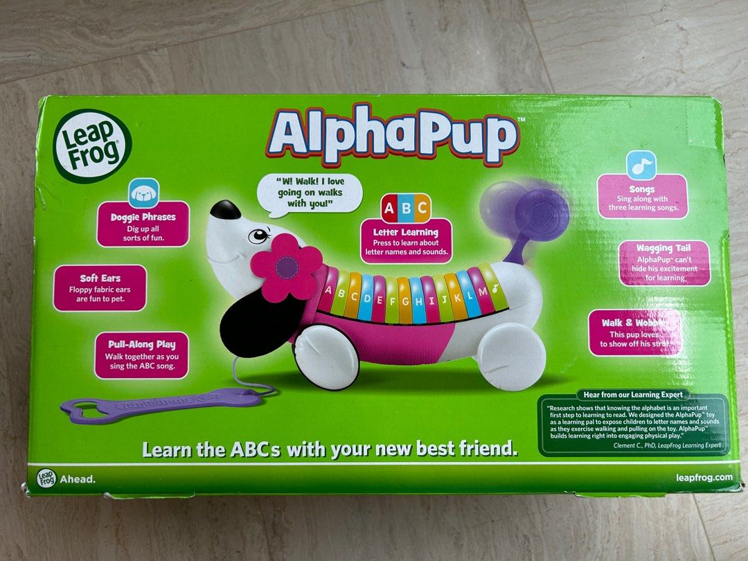 Leap Frog Alpha Pup , Babies & Kids, Infant Playtime on Carousell
