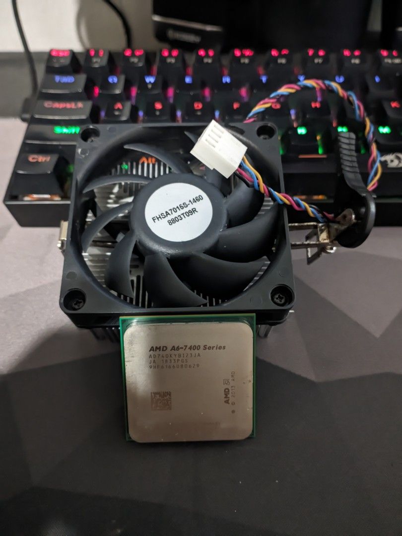 AMD A6-7400K APU with Radeon R5 Graphics + HSF, Computers & Tech, Parts ...