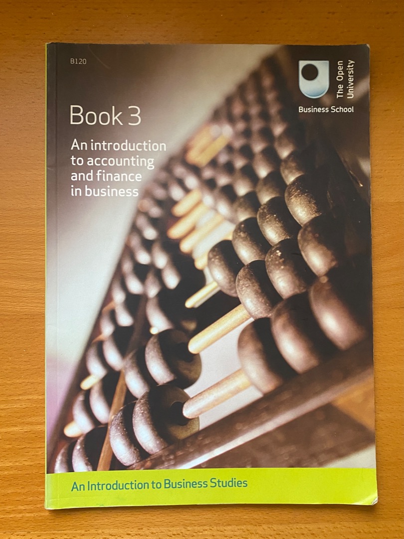 An Introduction to Accounting and Finance in Business (The Open ...