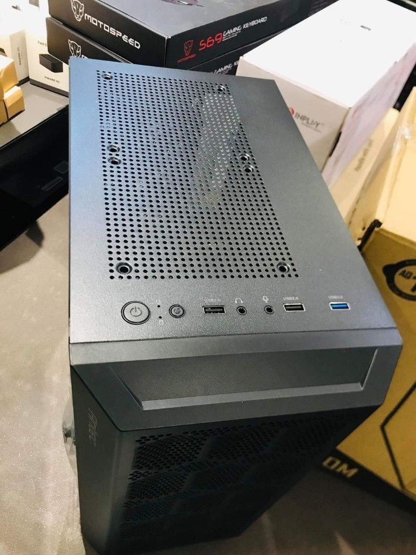 Antec NX200M Mini Tower MI-ATX Tempered Glass PC Casing Case, Computers ...