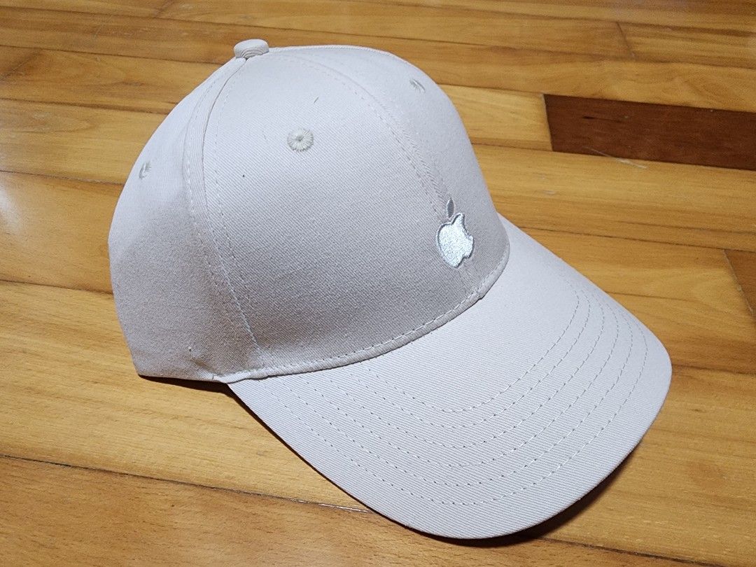 Apple logo cap, Women's Fashion, Activewear on Carousell
