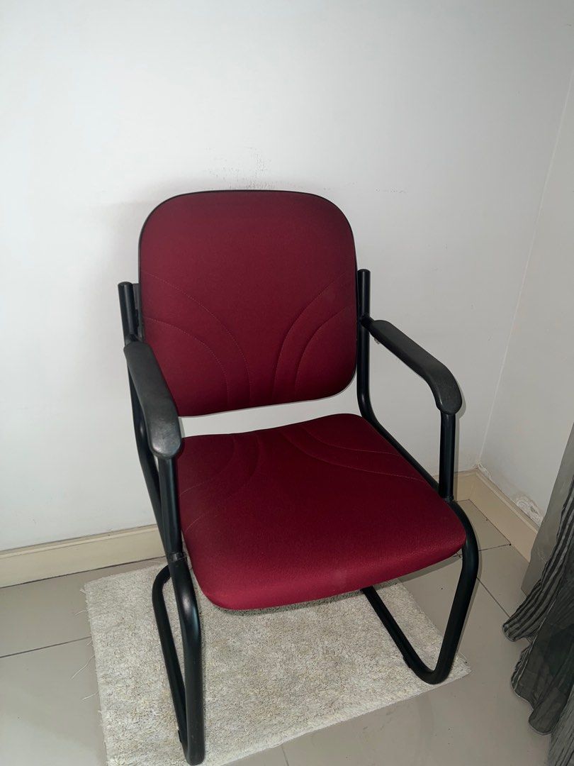 Arm Chair Desk with Cushion, Furniture & Home Living, Furniture, Chairs ...