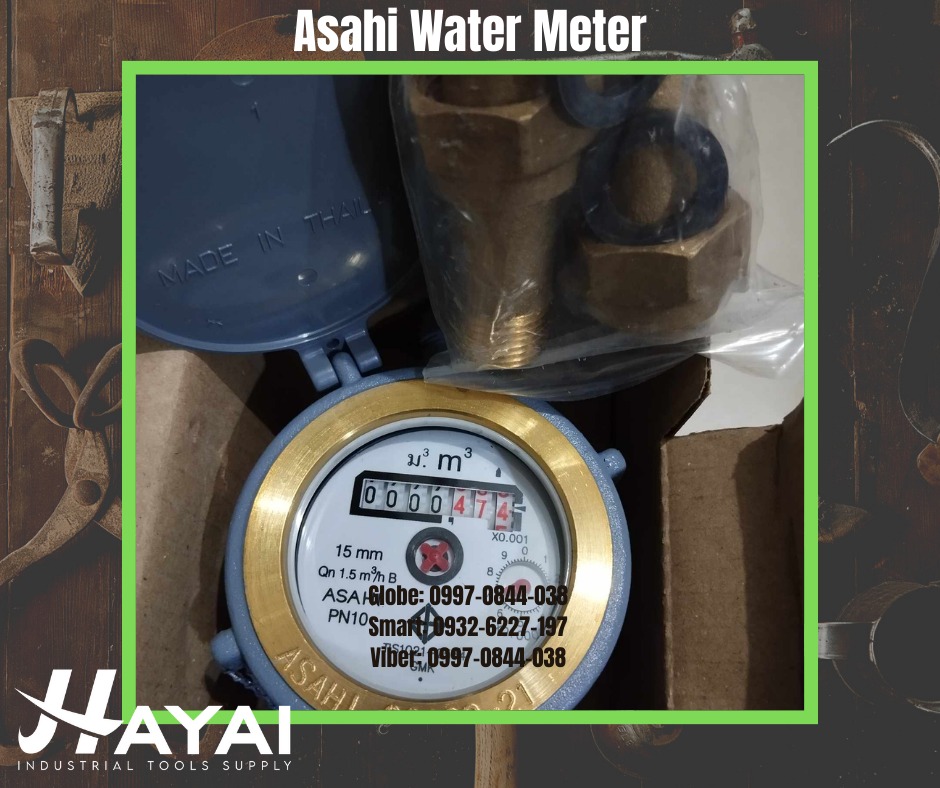 Asahi Water Meter, Commercial & Industrial, Industrial Equipment on ...