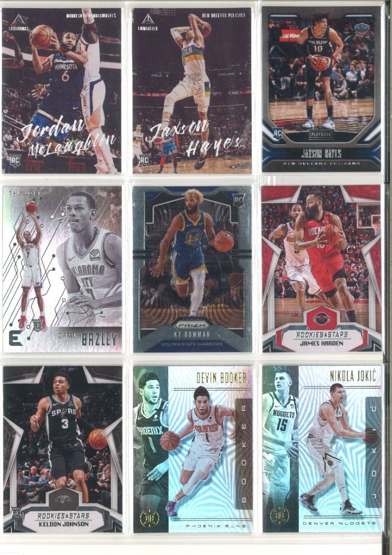 Assorted Panini NBA Basketball Base and Parallels Cards lot (45 cards ...