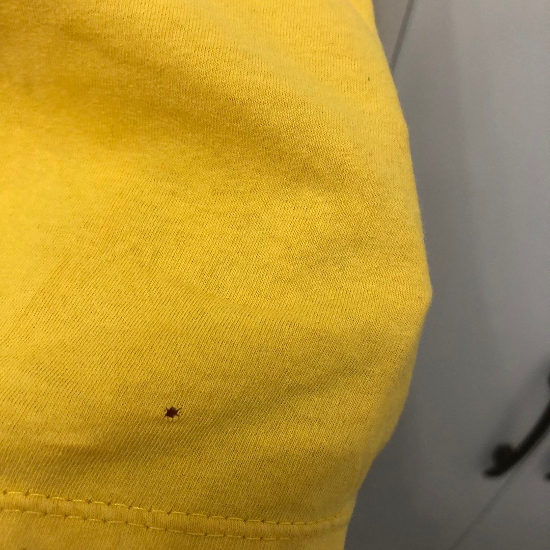 bam yellow y2k retro vintage teddy bear collection ruched top blouse ...