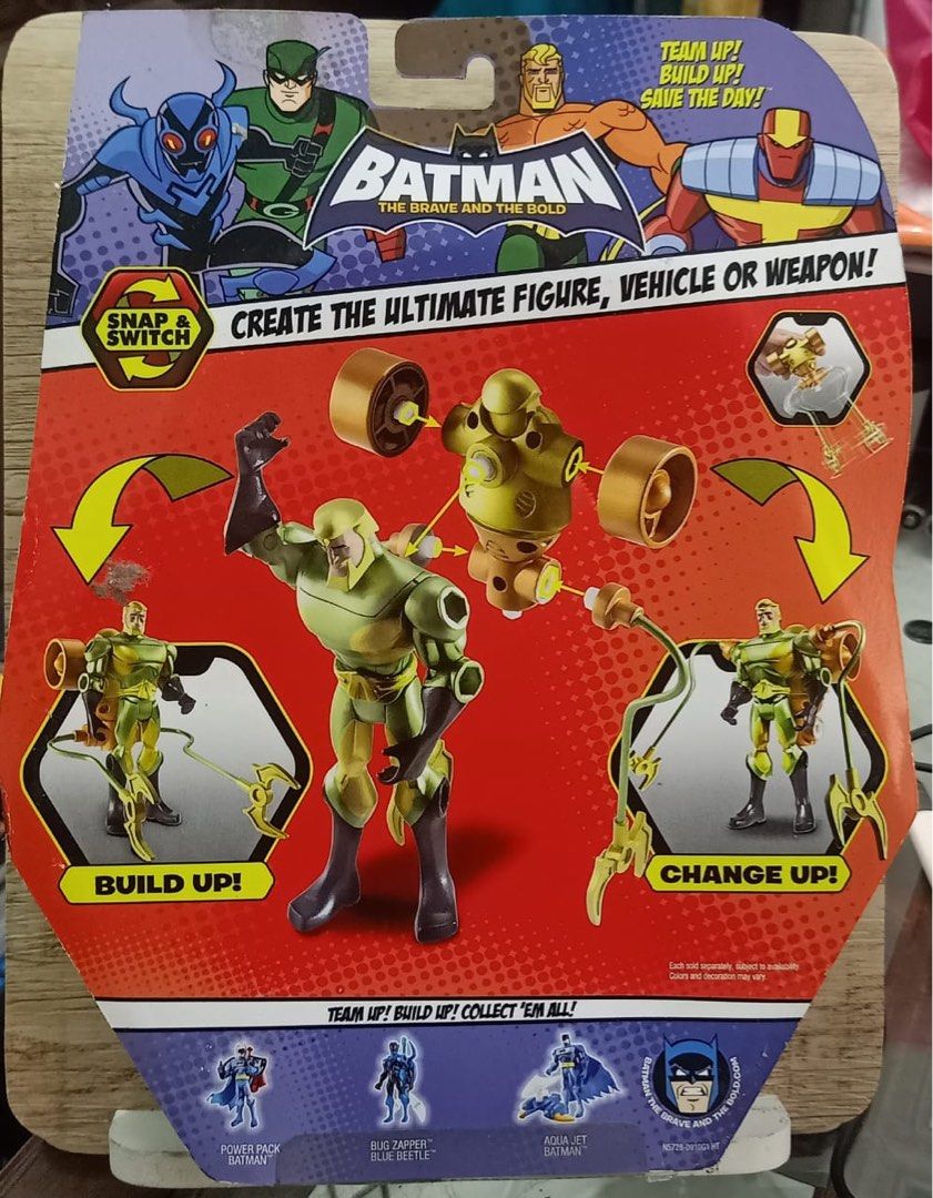 Batman The Brave And The Bold Deluxe Figure Power Prop Aquaman, Hobbies ...