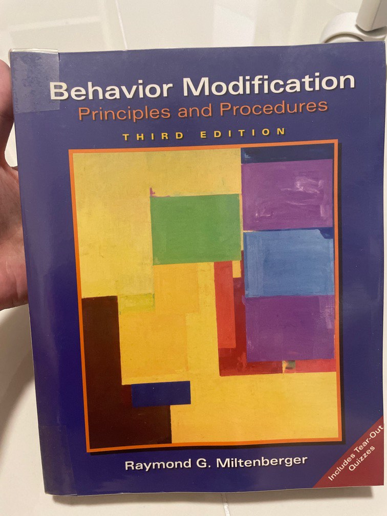 Behavior Modification- Principles and Procedures (Third edition) by ...