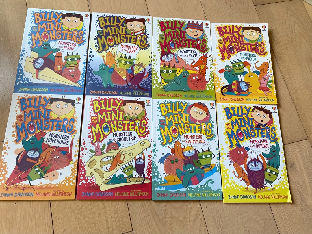 Billy and the mini monsters, 興趣及遊戲, 書本 & 文具, 小朋友書 - Carousell