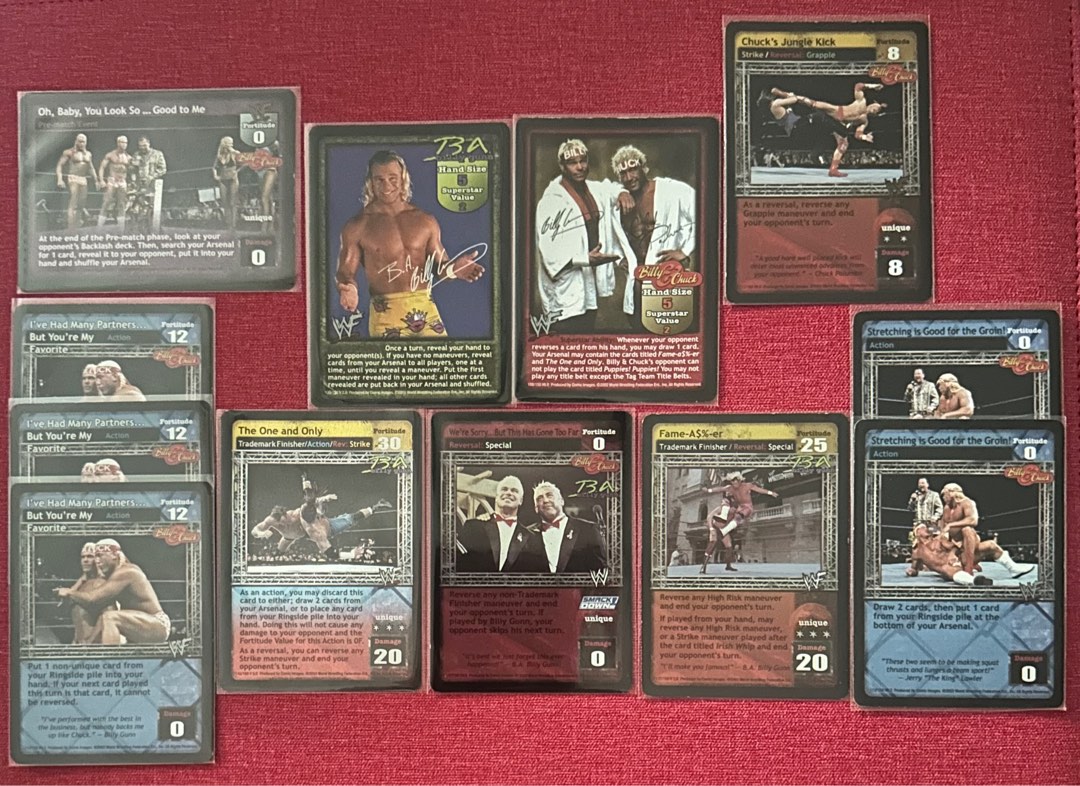Billy Gun, Billy & Chuck Set WWF WWE RAW DEAL, Hobbies & Toys, Toys ...