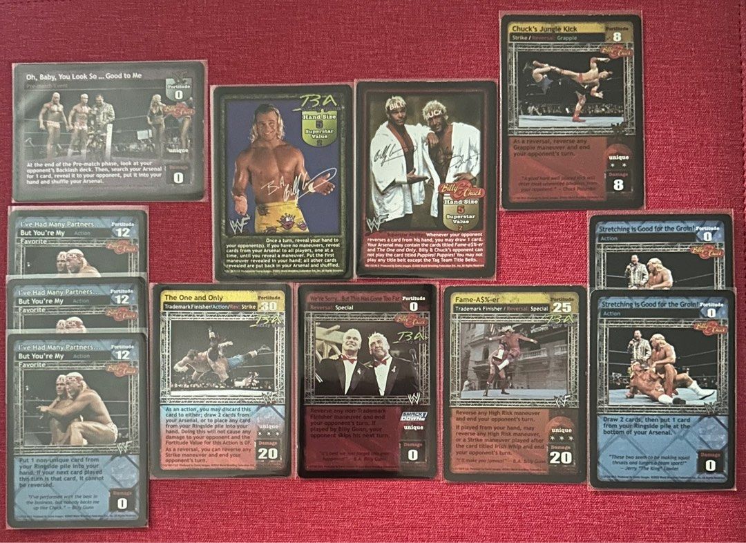 Billy Gun, Billy & Chuck Set WWF WWE RAW DEAL, Hobbies & Toys, Toys ...