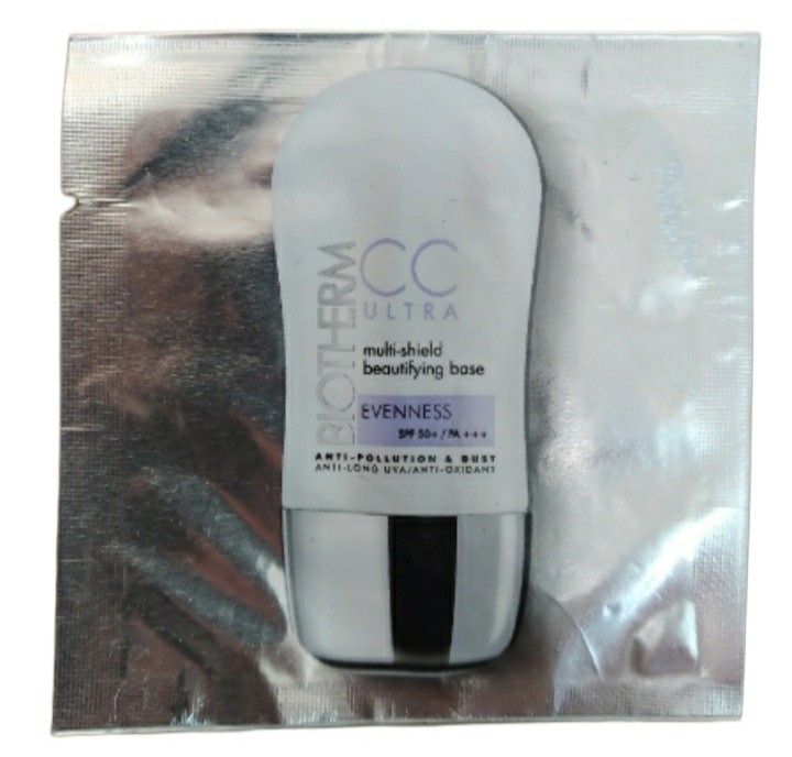 Biotherm 1ml 5pcs evenness cc ultra multi-shield beautifying base spf ...