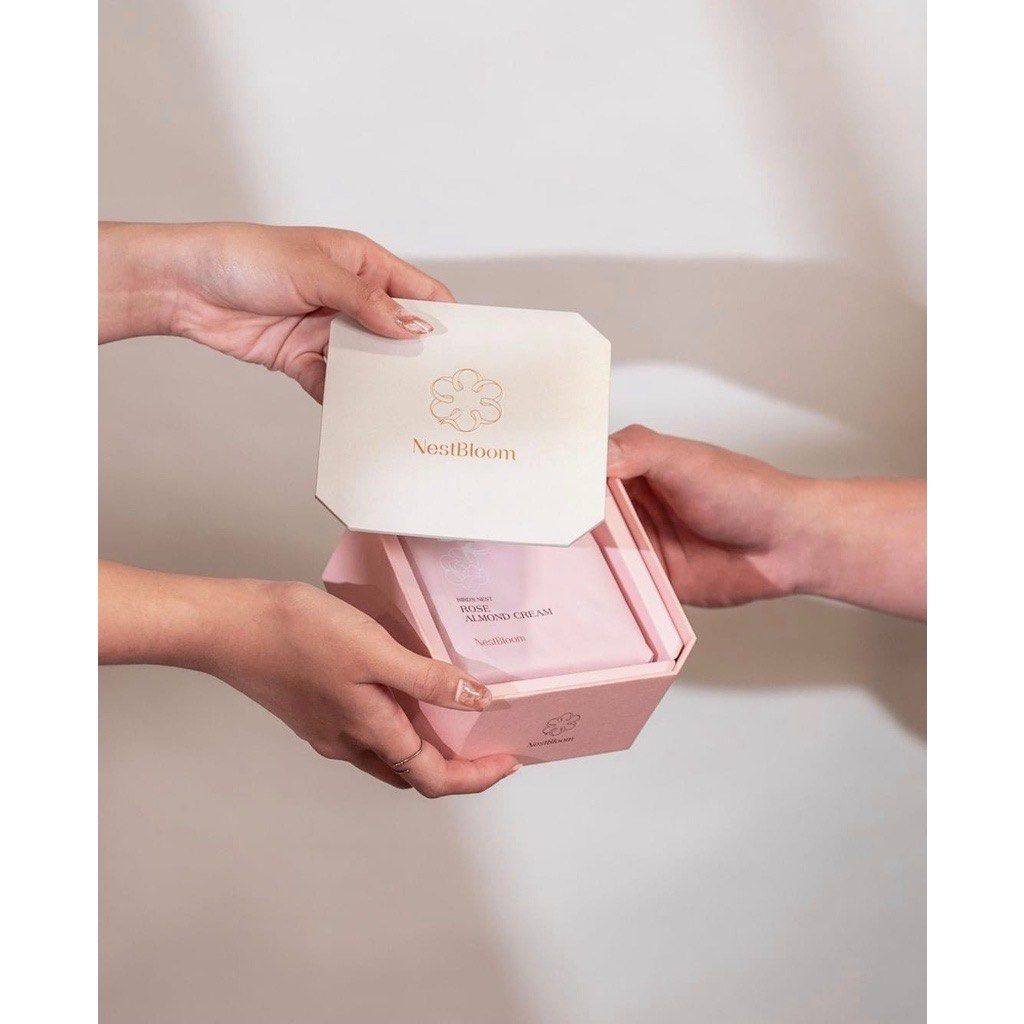 Birdnest - NestBloom Rose Almond Bloom (Box), Health & Nutrition ...