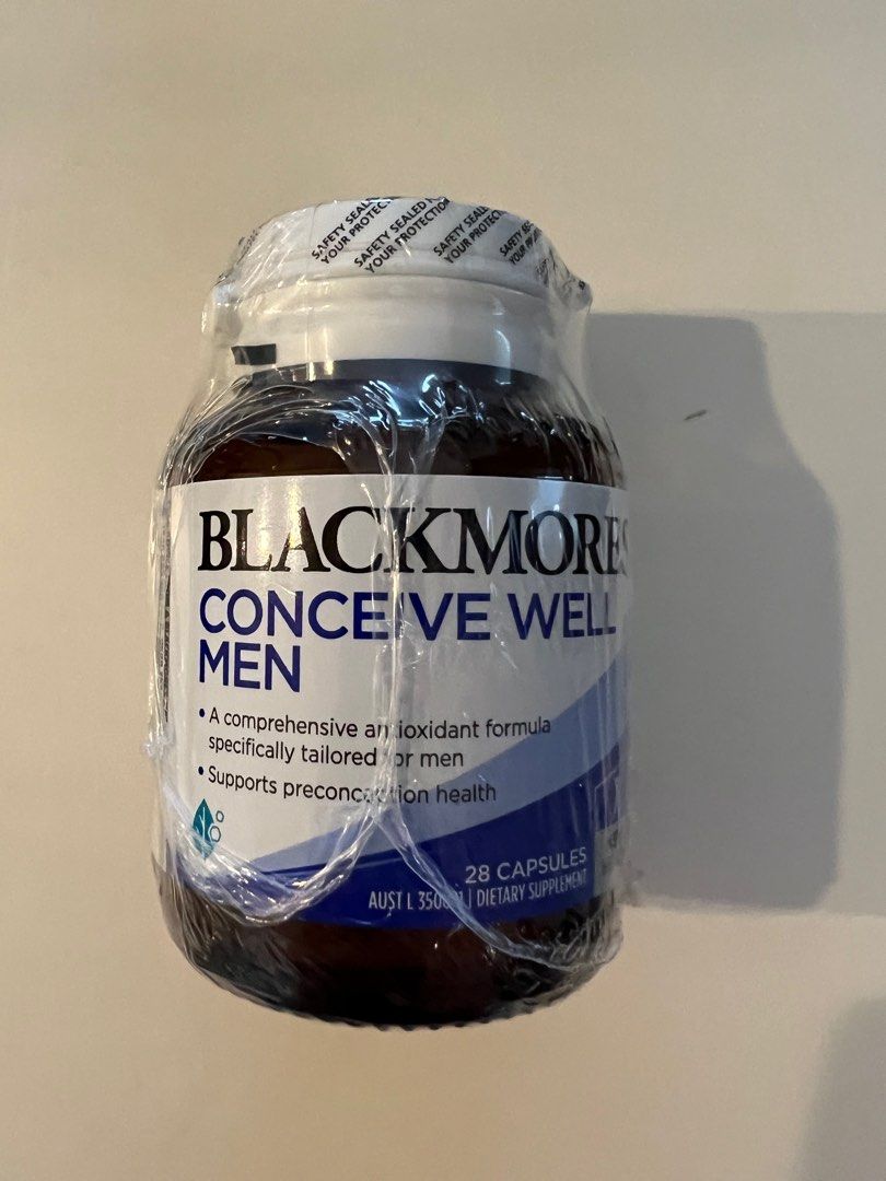 Blackmores Conceive Well for Men, Health & Nutrition, Health ...