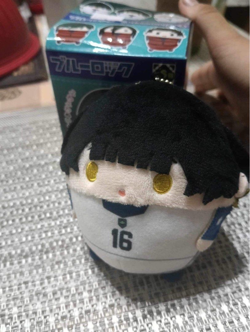 BLUE LOCK PLUSHIE CHARMS, Hobbies & Toys, Toys & Games on Carousell