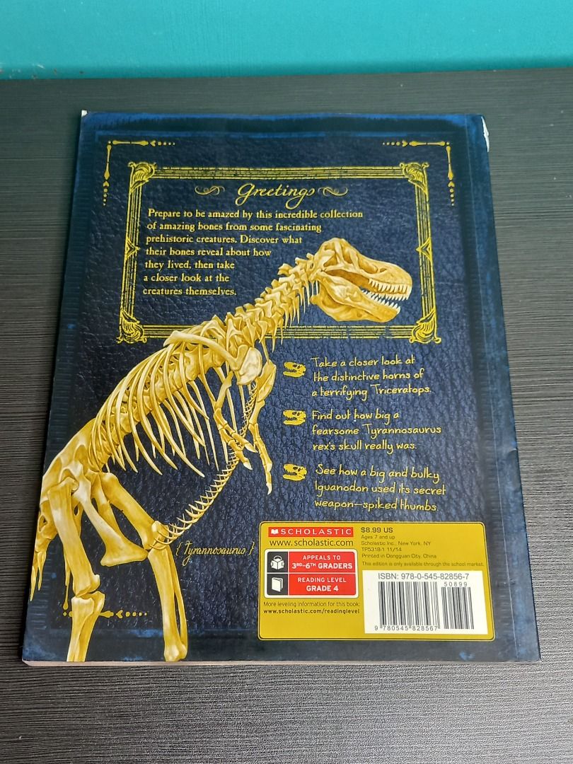 Bone Collection Dinosaurs And Other Prehistoric Animals Book, Hobbies ...