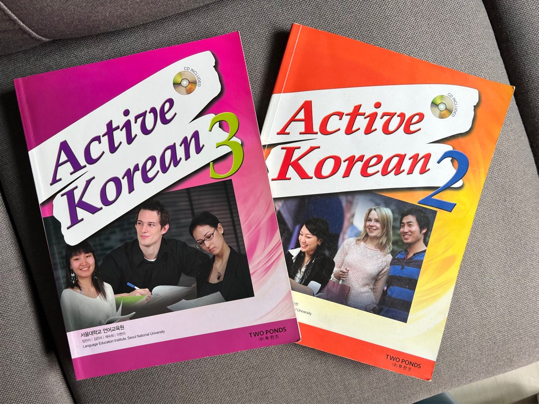 Korean Language Books (2 & 3), Hobbies & Toys, Books & Magazines, Textbooks on Carousell