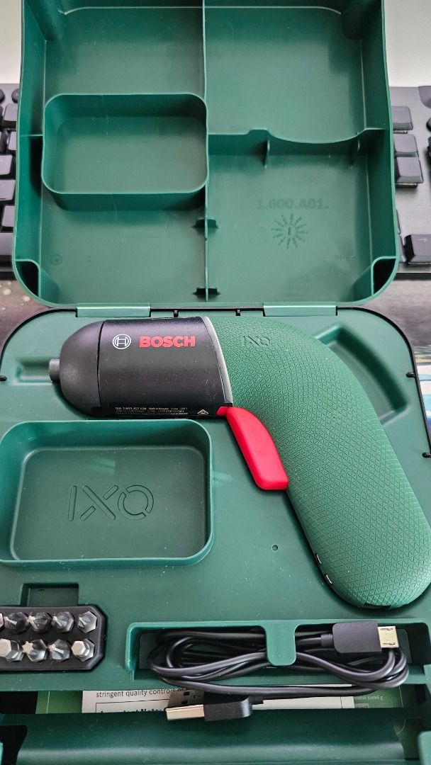 Bosch IXO Driver set, Furniture & Home Living, Home Improvement ...