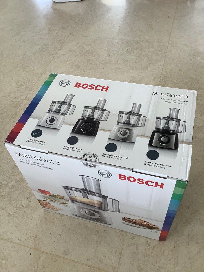 Bosch Blender MultiTalent 3 MCM3200W, TV & Home Appliances, Kitchen ...
