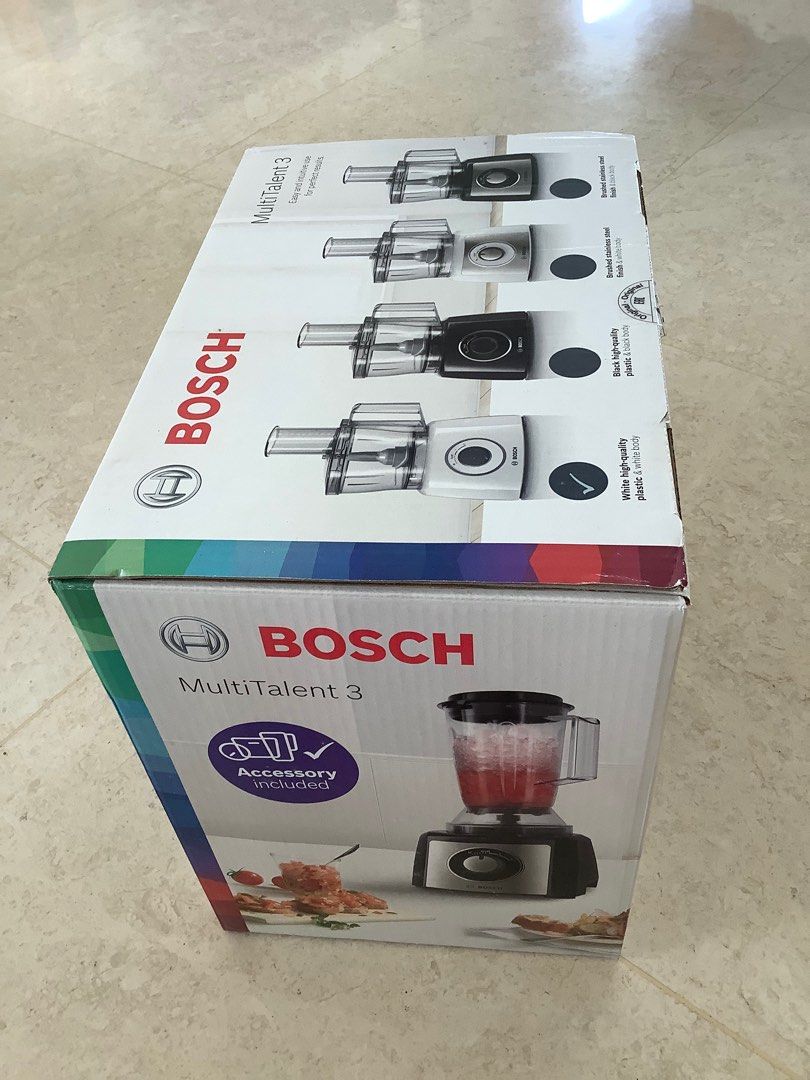 Bosch Blender MultiTalent 3 MCM3200W, TV & Home Appliances, Kitchen ...