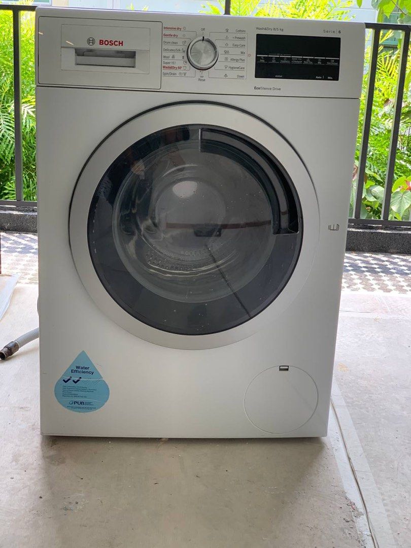 Bosch Series 6 Washer dryer 8/5 kg 1500 rpm WVG30462SG, TV & Home ...