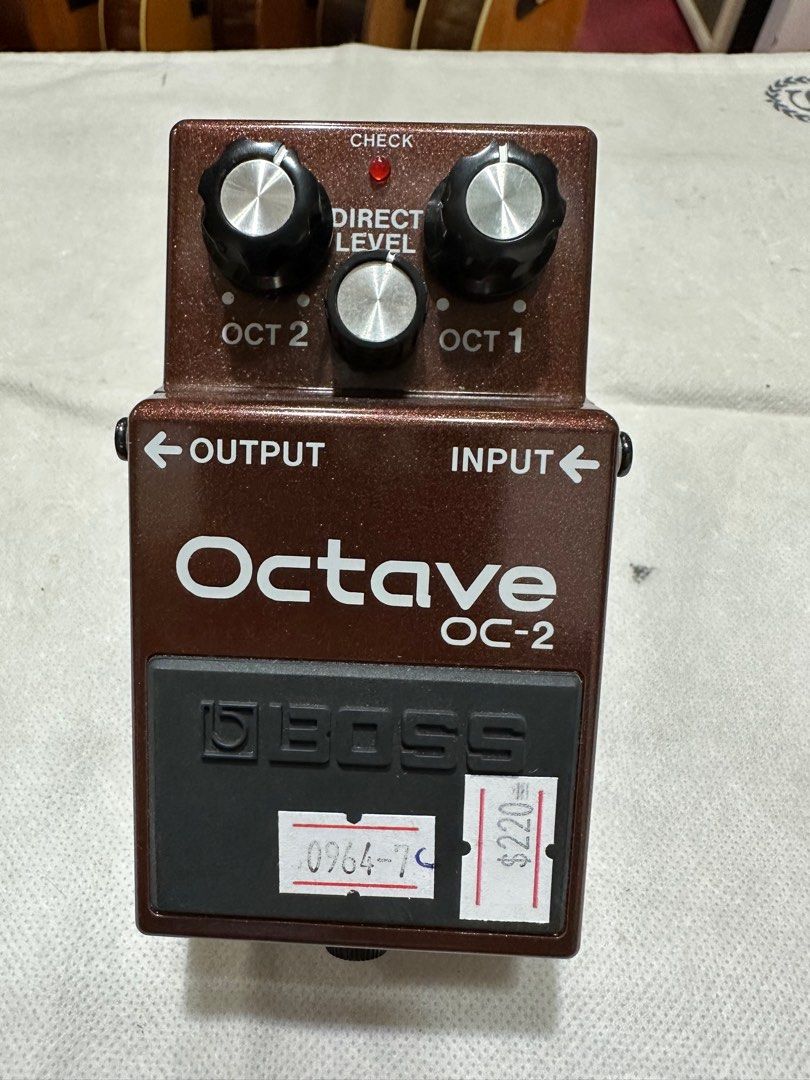 Boss Octave OC-2 Pedal, Hobbies & Toys, Music & Media, Music ...