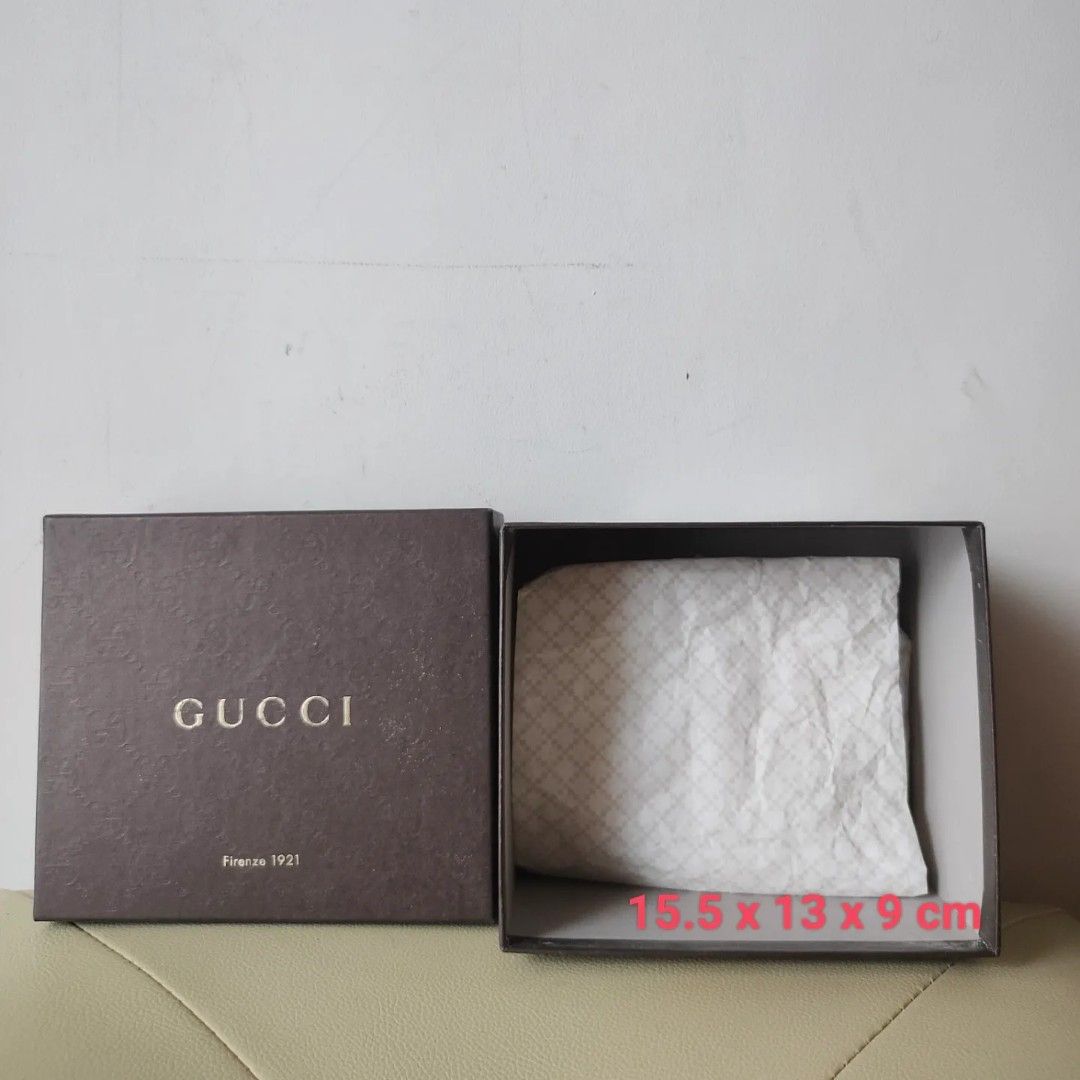 box gucci belt original / kotak gucci asli / tissue paper gucci ...
