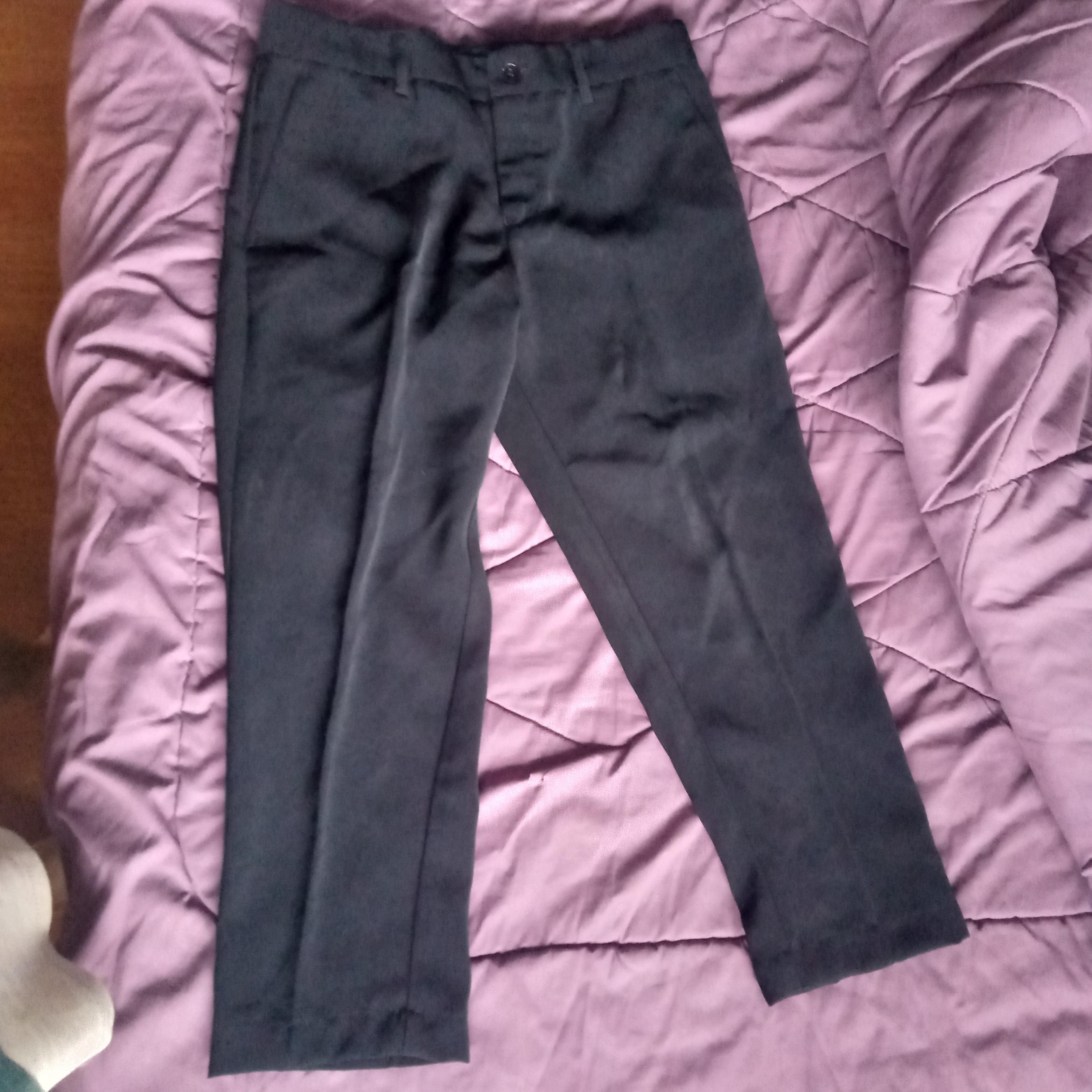 Boys kids soft quality slacks black pants, Babies & Kids, Babies & Kids ...