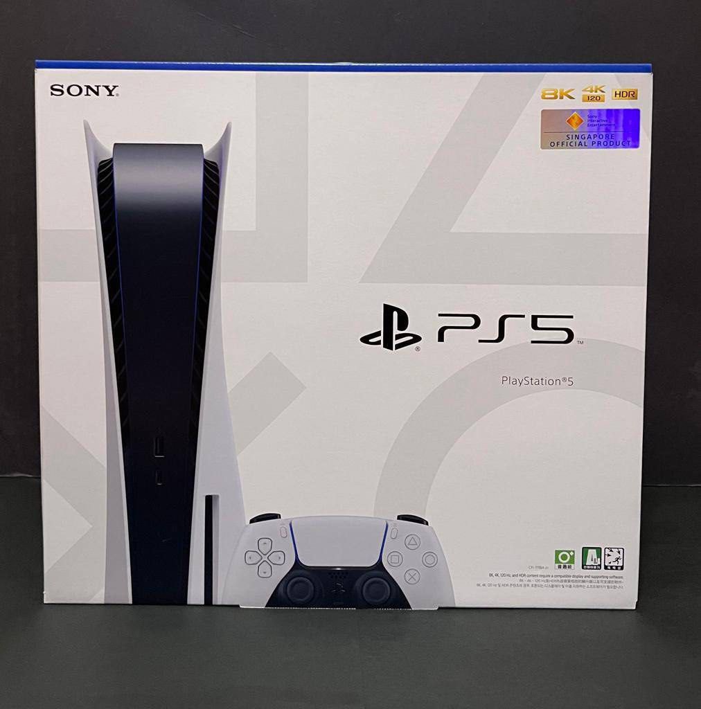 Sony Playstation 5 PS5 Disc Edition (SG Local Set with Warranty), Video ...